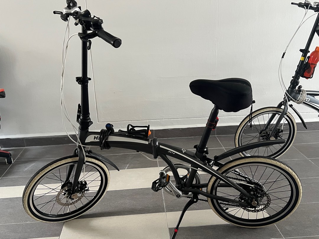 Hito X4 Folding Bike - Black, Sports Equipment, Bicycles & Parts ...