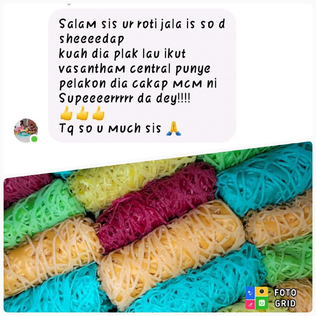 Homemade Roti Jala with Curry, Food & Drinks, Local Eats on Carousell