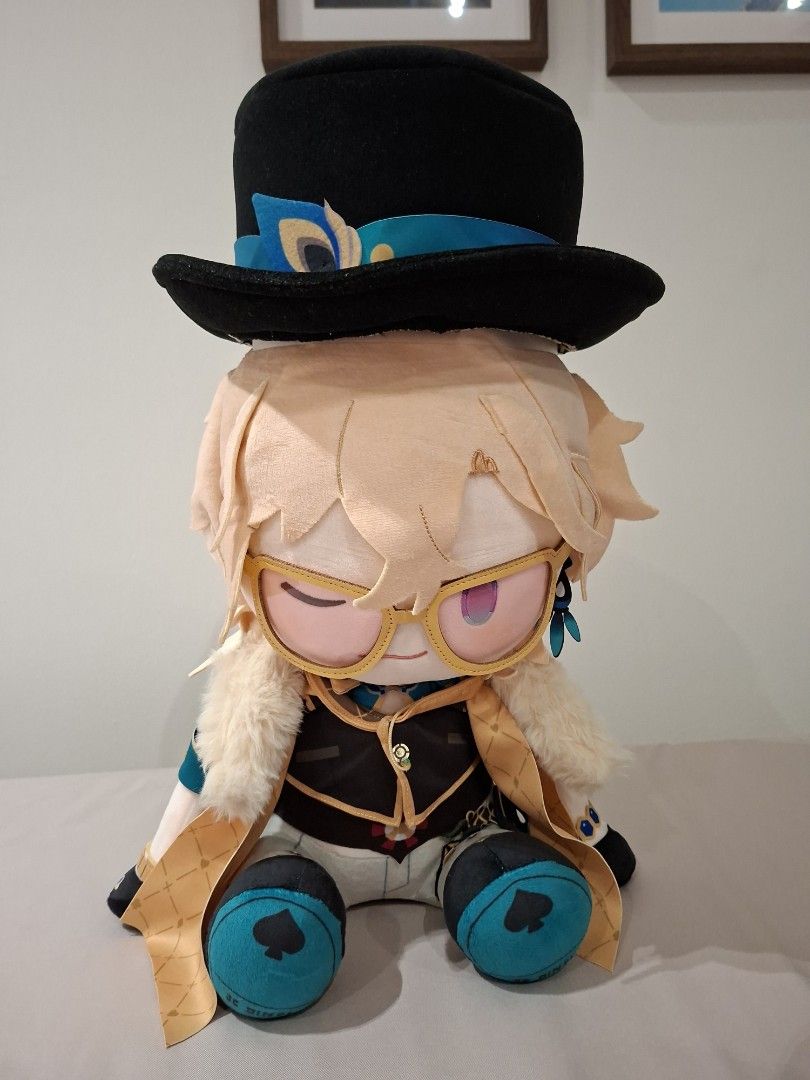 Honkai Star Rail Kuji Vol 2 Aventurine Plush & Badge, Hobbies & Toys ...