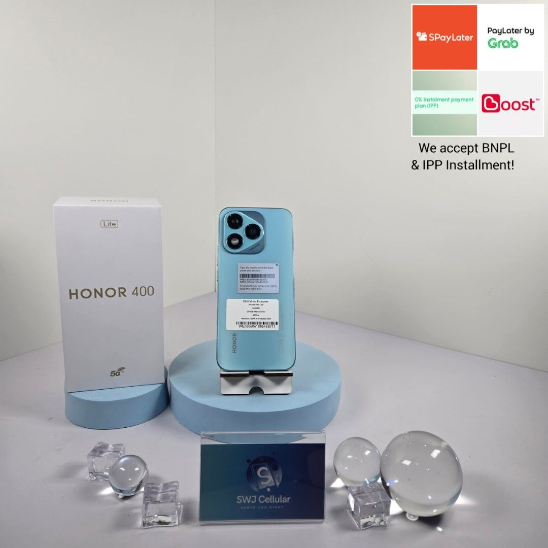 Honor 400 Lite 256GB Marrs Green, Mobile Phones & Gadgets, Mobile ...