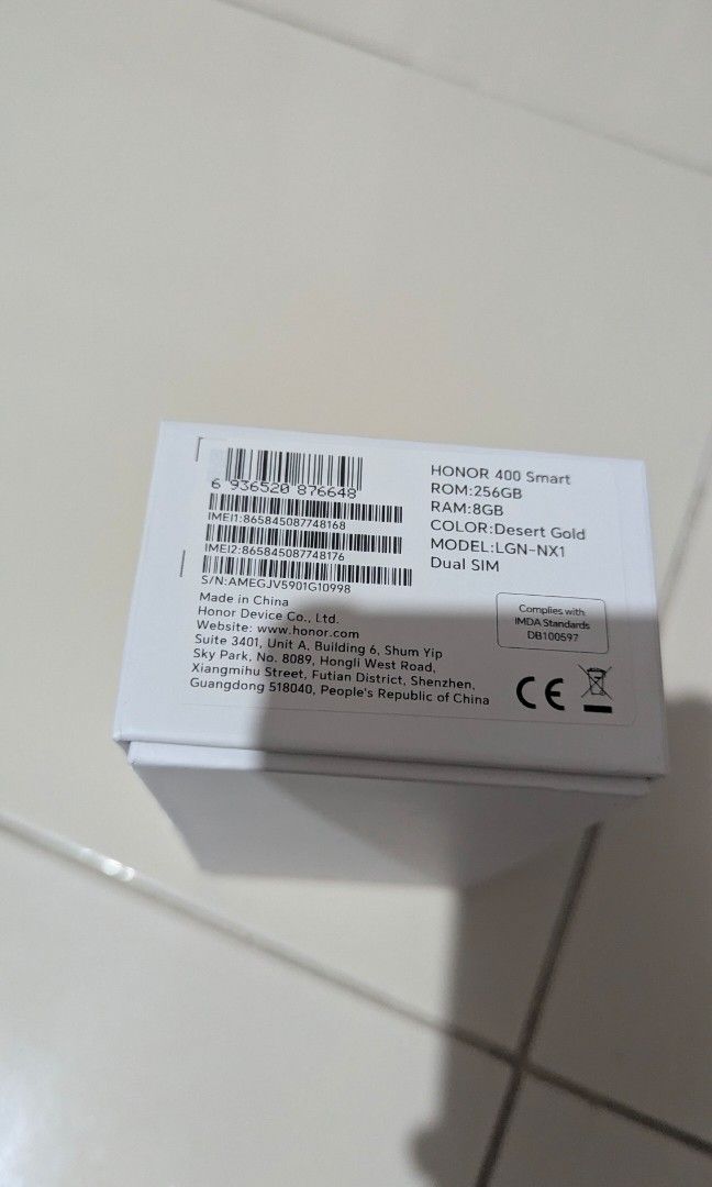 Honor 400 Smart 5G 256GB Desert Gold, Mobile Phones & Gadgets, Mobile ...