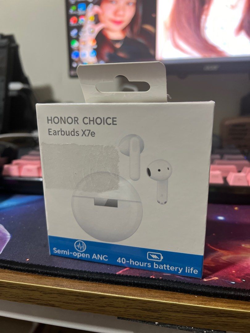 HONOR CHOICE Earbuds X7e - White, Audio, Earphones on Carousell