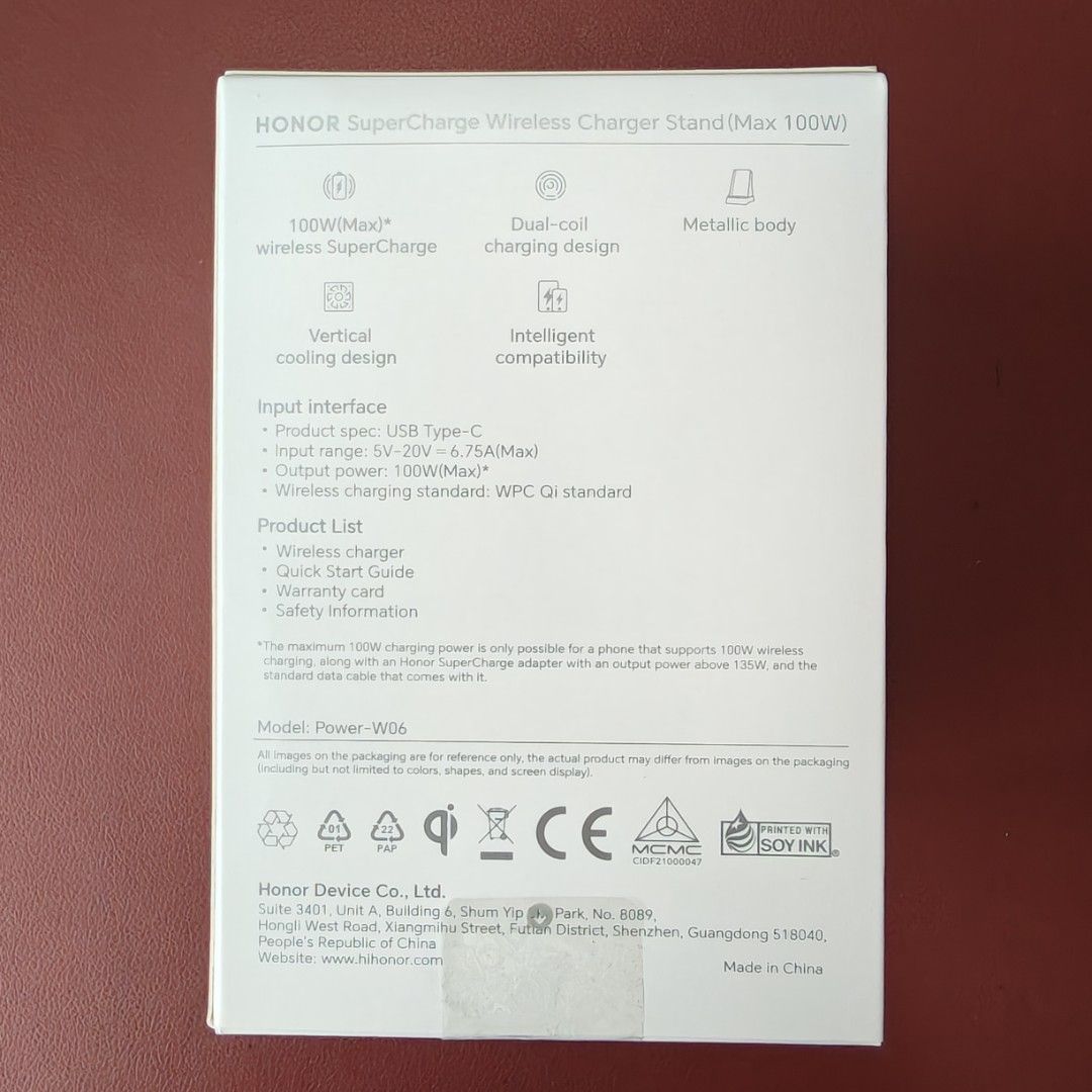 Honor Wireless SuperCharger Stand (Max 100W), Mobile Phones & Gadgets ...