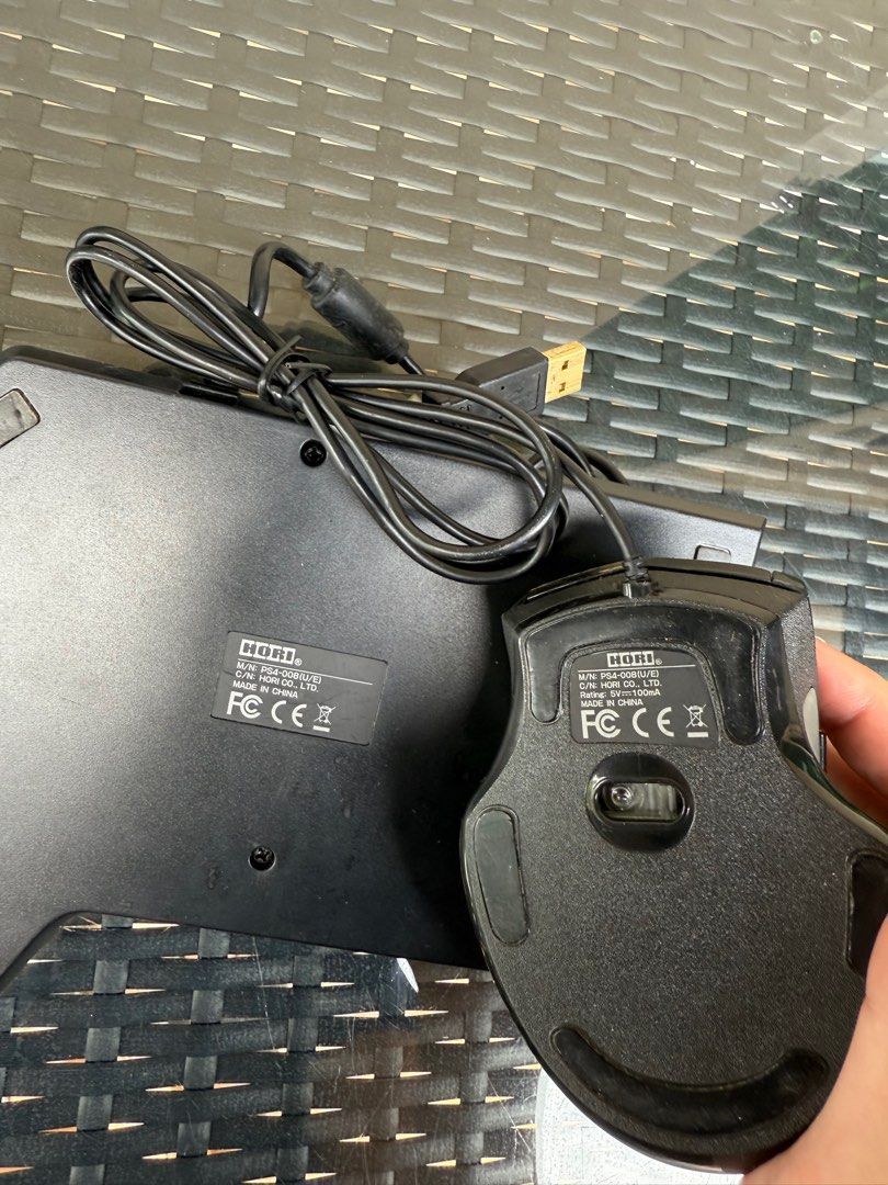 Hori Keyboard and Mouse Controller For PS4, Video Gaming, Gaming ...