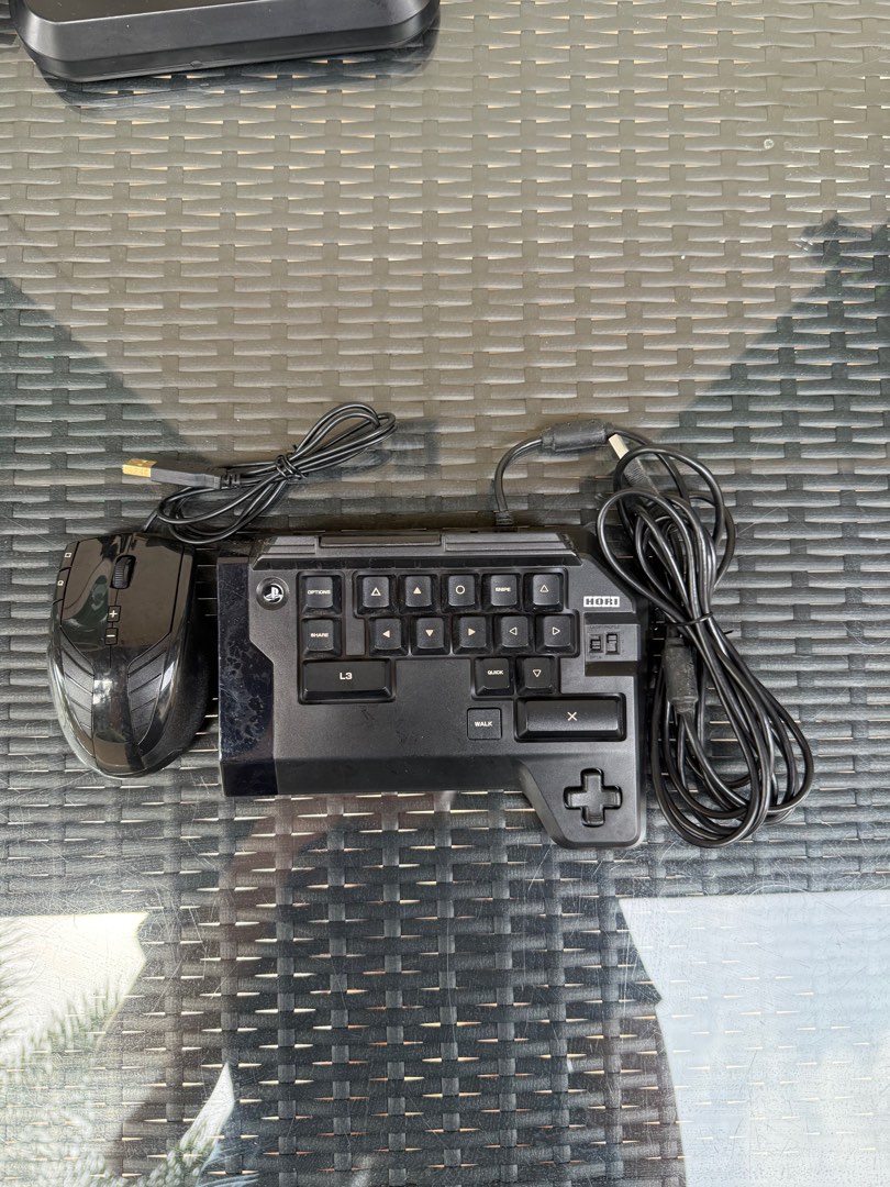 Hori Keyboard and Mouse Controller For PS4, Video Gaming, Gaming ...