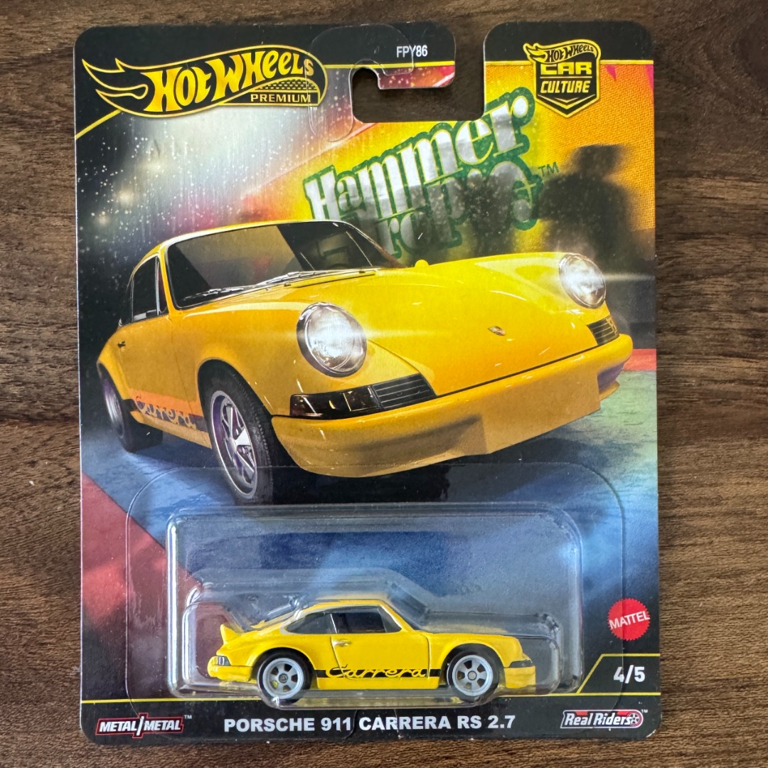 Hot Wheels Premium Porsche 911 Carrera RS 2.7, Hobbies & Toys, Toys ...