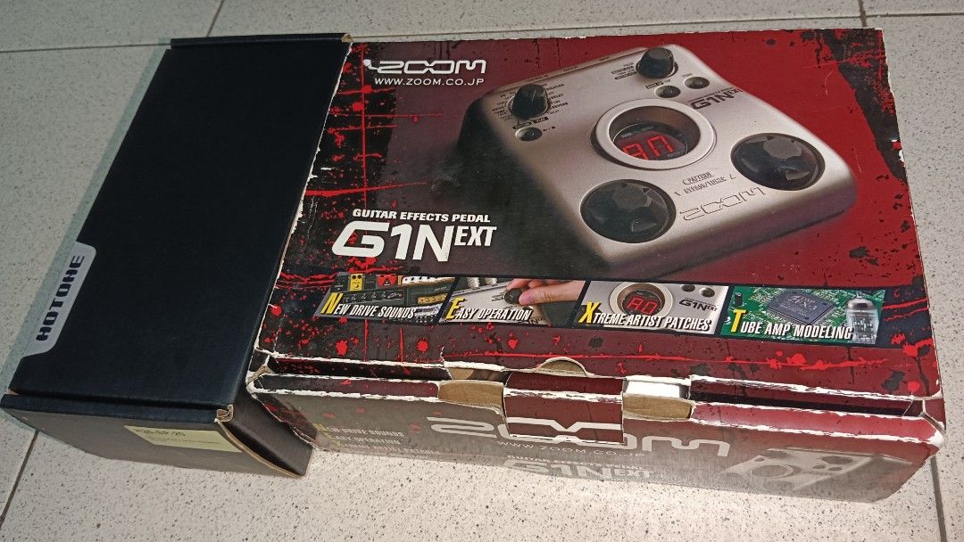 Hotone Soul Press II wah/vol/exp Pedal + Zoom G1next Guitar Effects ...