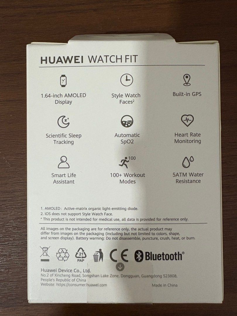 Huawei Watch Fit - Starry Black Special Edition, Mobile Phones ...