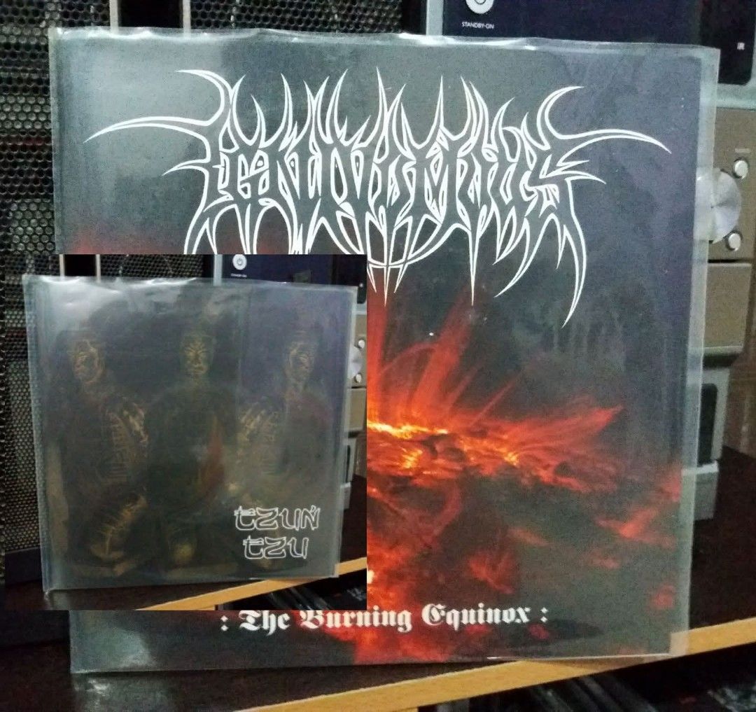IGNIVOMOUS / TZUN TZU "The Burning Equinox / Assassins" split 7" vinyl ...