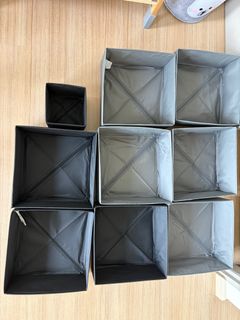 IKEA Clear Plastic Storage Boxes - Various Sizes, Furniture & Home ...