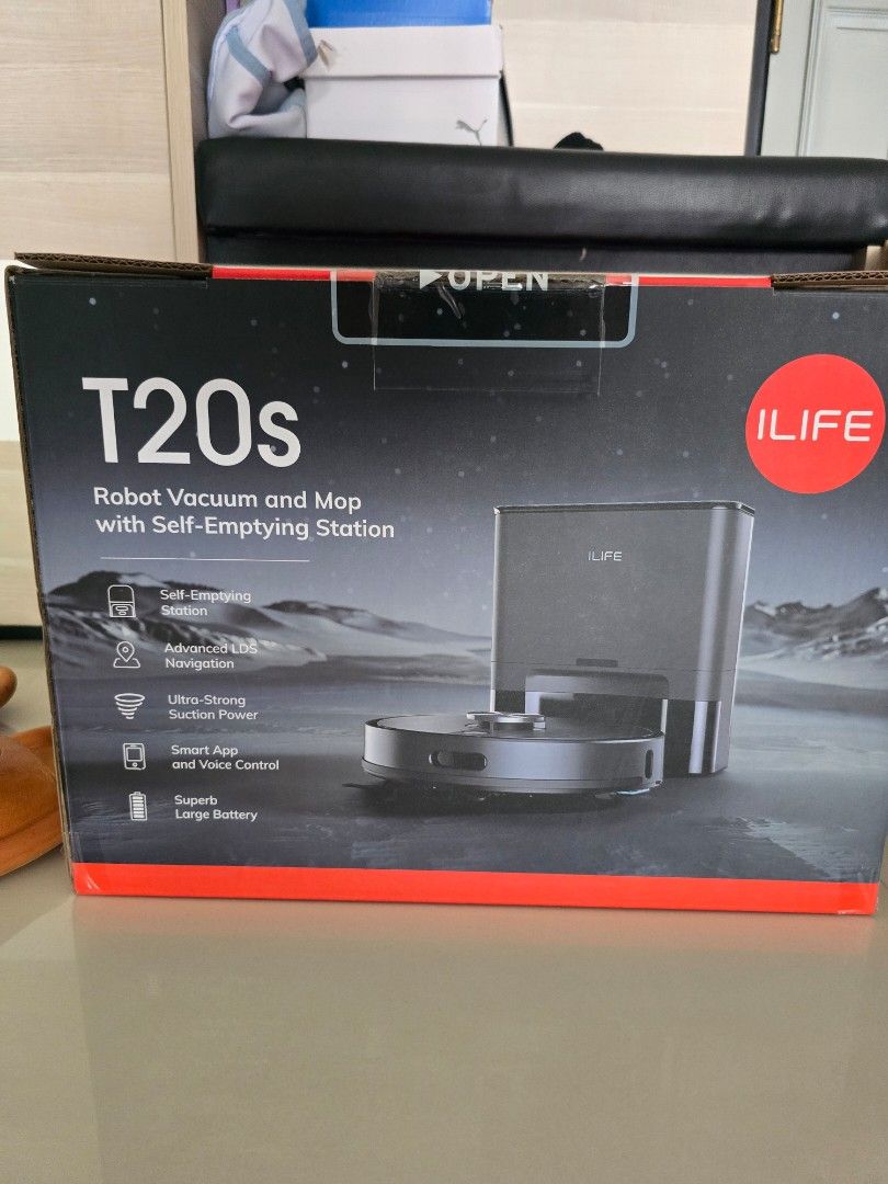ILFE T20s Robot Vacuum & AF-15 Air Fryer, TV & Home Appliances, Kitchen ...