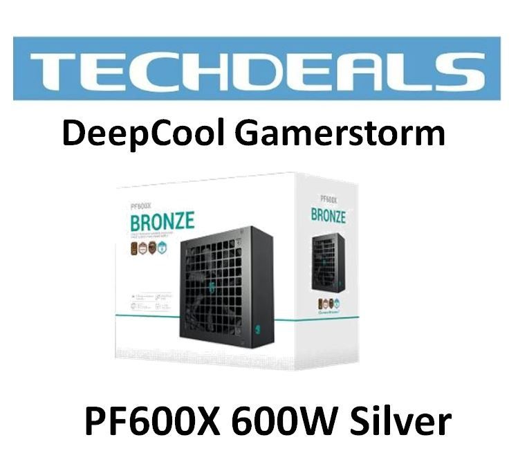 IN STOCK | DeepCool Gamerstorm PF600X 600W Silver ( DC-R-PF600X-HD0B ...