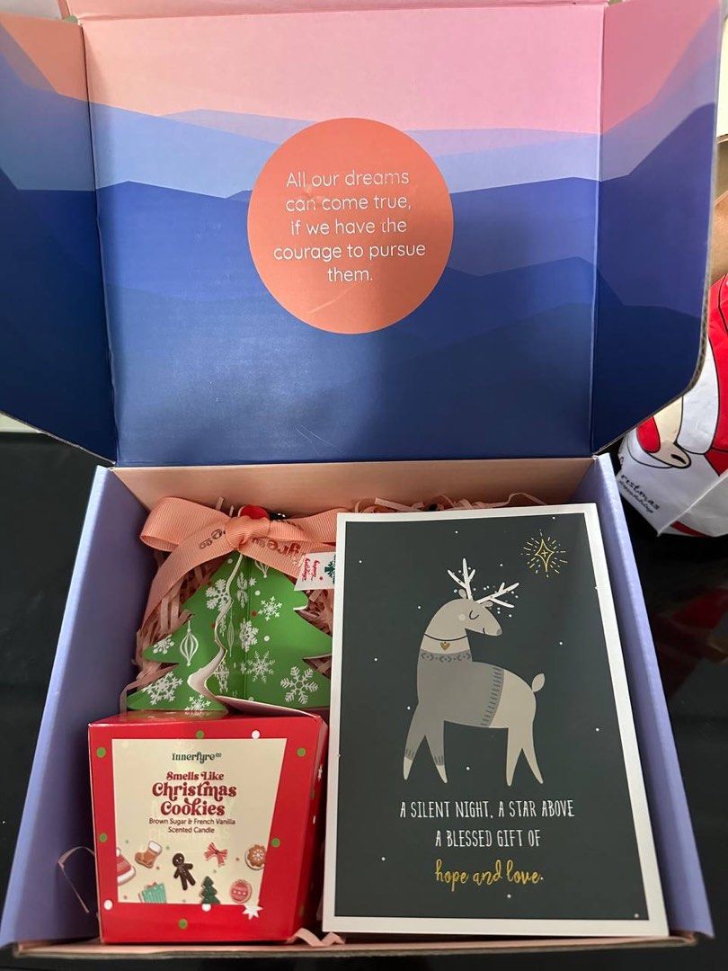 Innerfyre Co. Christmas Gift Set, Food & Drinks, Gift Baskets & Hampers ...