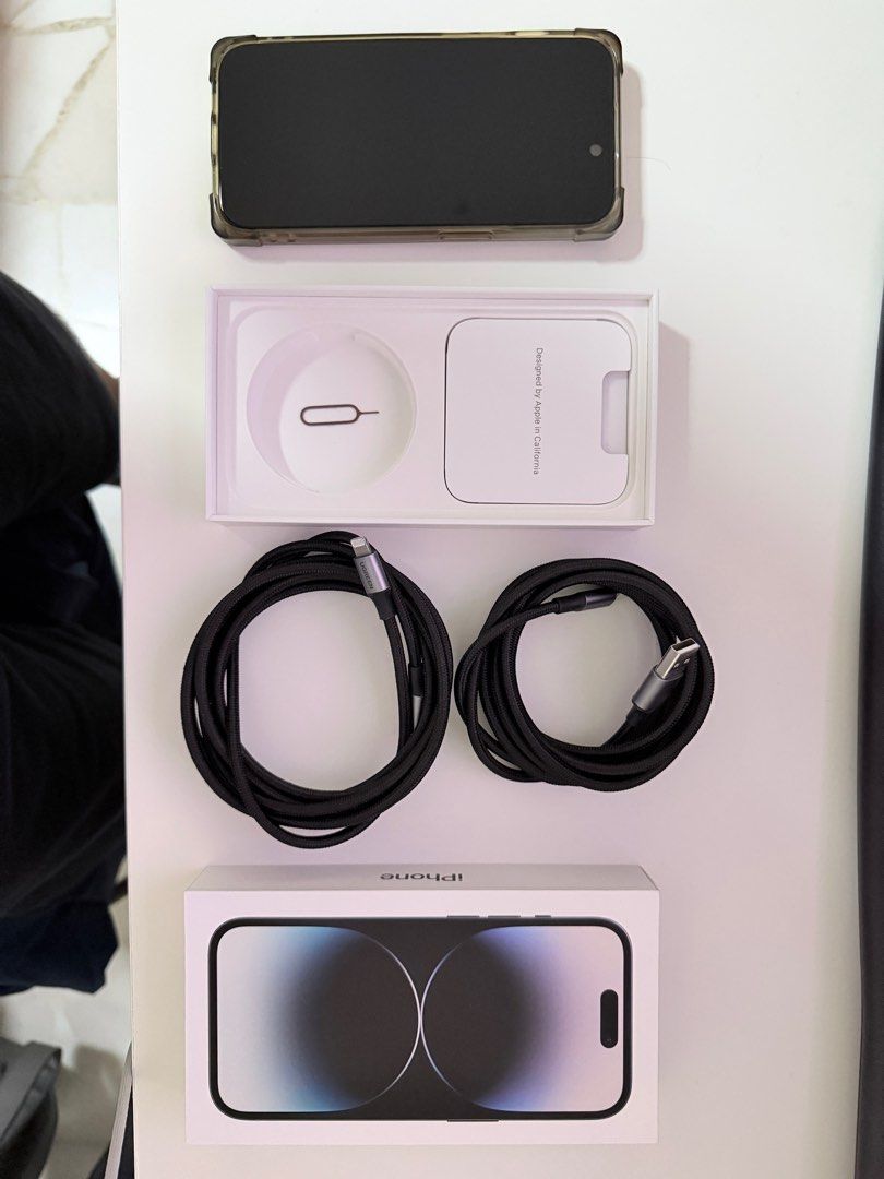 iPhone 14 Pro Space Black 128GB, Mobile Phones & Gadgets, Mobile Phones ...