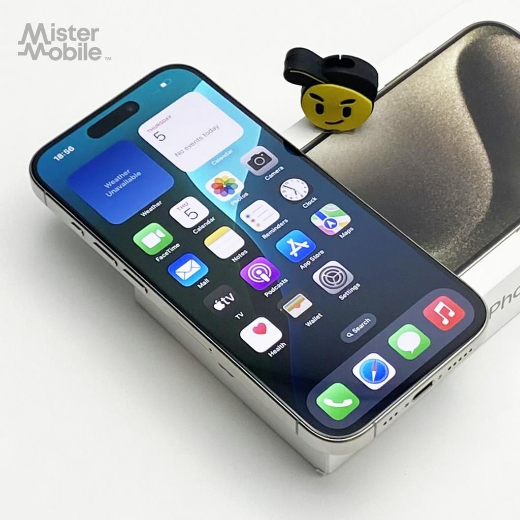 iPhone 15 Pro 256GB Natural Titanium, Mobile Phones & Gadgets, Mobile ...