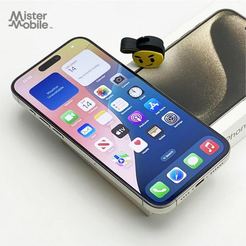 iPhone 15 Pro Max Natural Titanium 512GB, Mobile Phones & Gadgets ...