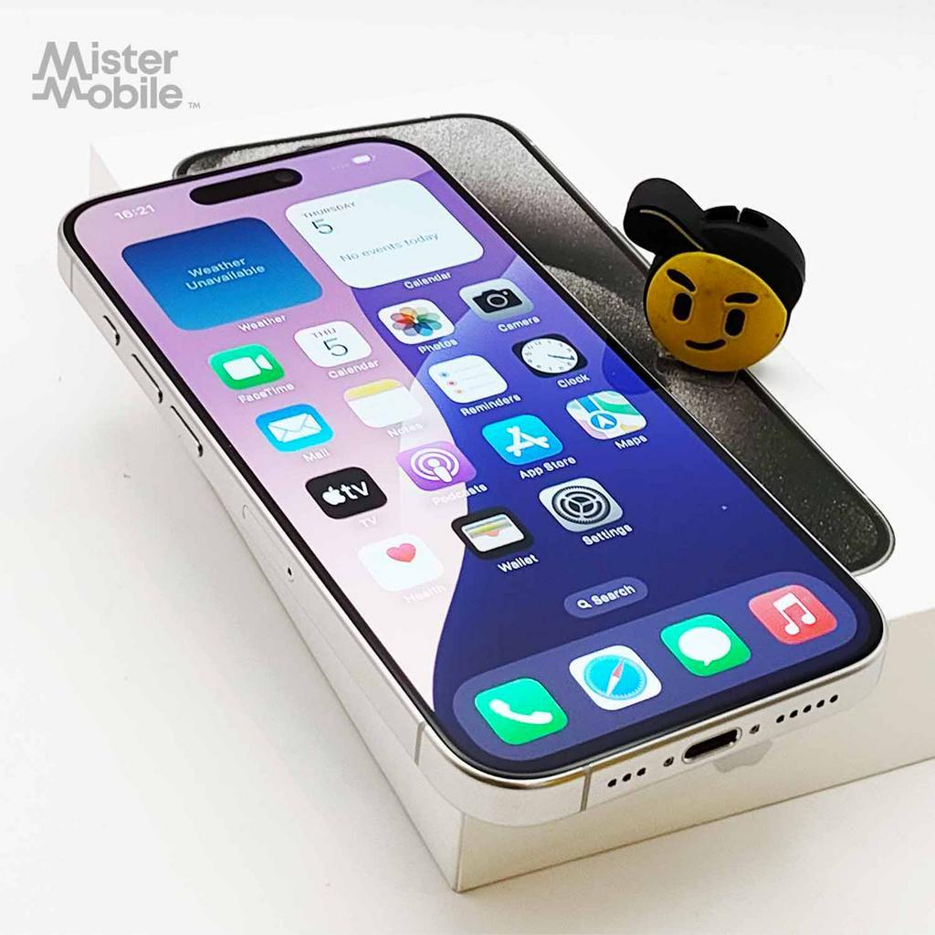 iPhone 15 Pro White Titanium 256GB, Mobile Phones & Gadgets, Mobile ...