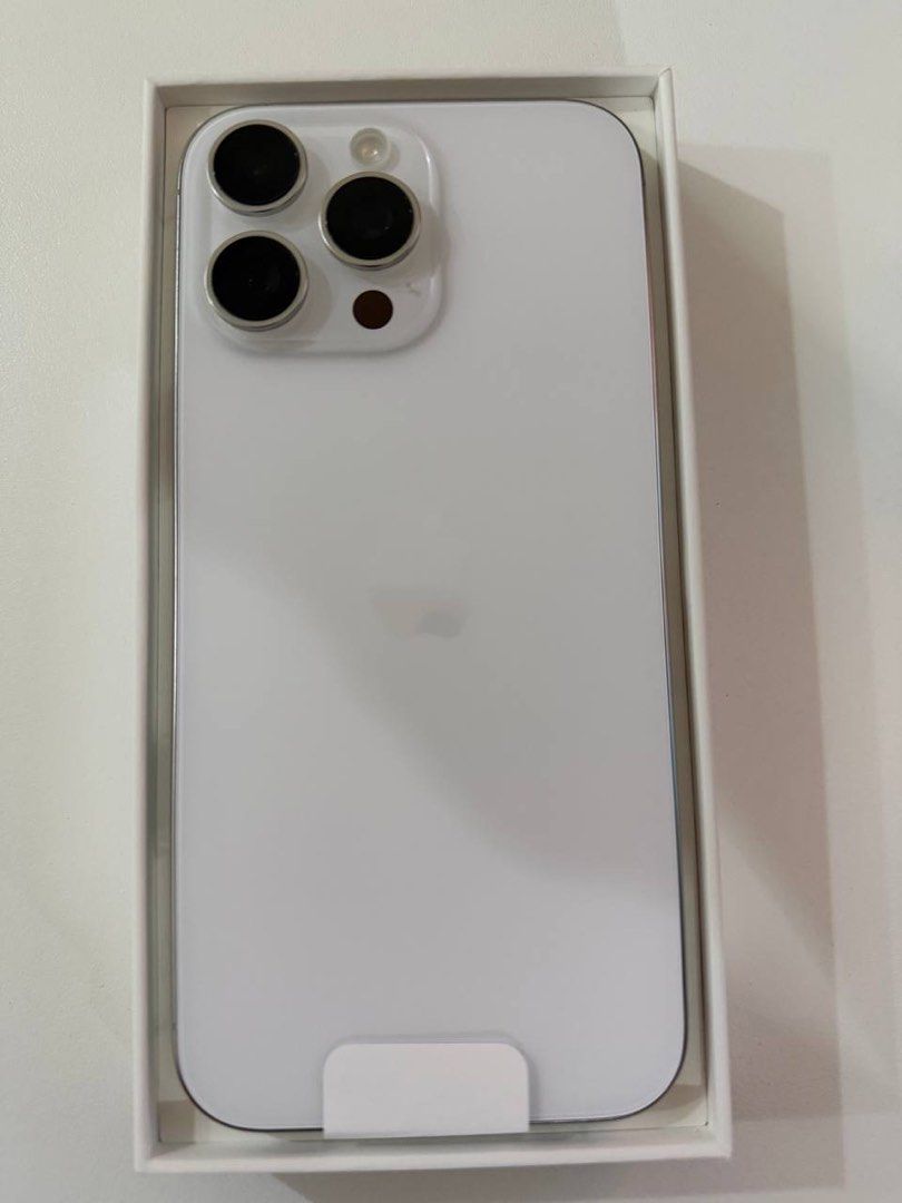 iPhone 16 Pro Max 256GB White Titanium, Mobile Phones & Gadgets, Mobile ...