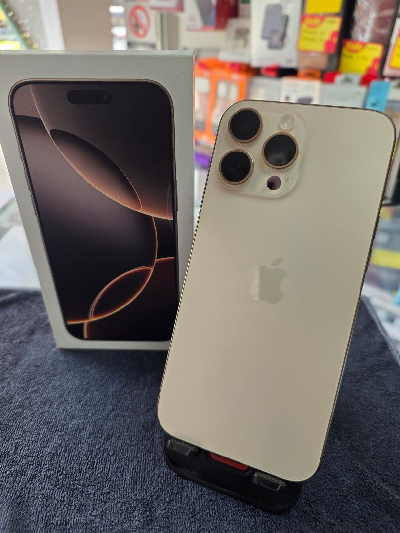 iPhone 16 Pro Max Desert Titanium 256GB, Mobile Phones & Gadgets ...