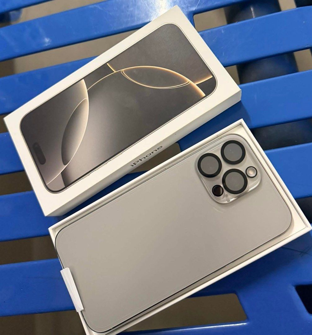 iPhone 16 Pro Max Natural Titanium 256GB, Mobile Phones & Gadgets ...