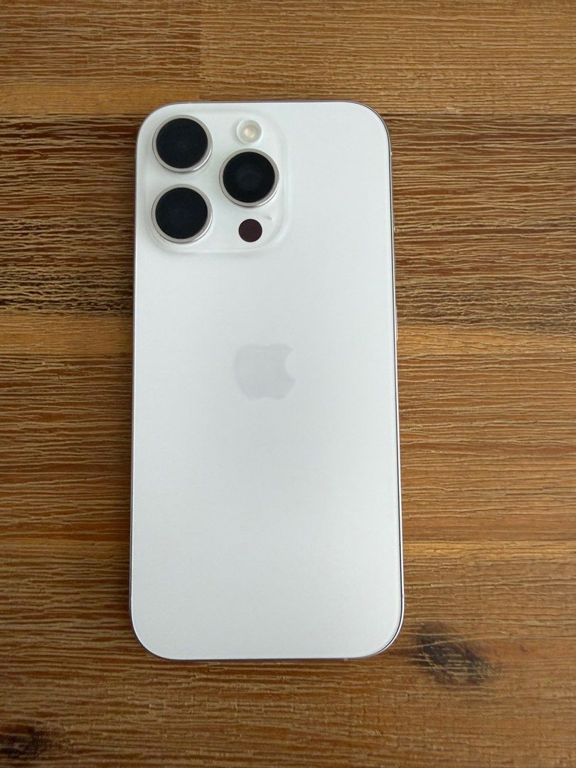 iPhone 16 Pro White Titanium 128GB, Mobile Phones & Gadgets, Mobile ...