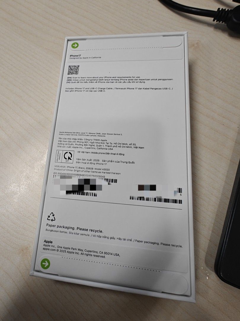 iPhone 17 Black 256GB, Mobile Phones & Gadgets, Mobile Phones, iPhone ...