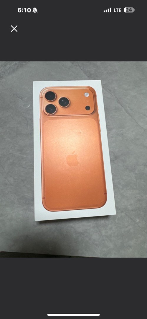 iPhone 17 Pro Max Cosmic Orange 256GB, Mobile Phones & Gadgets, Mobile ...