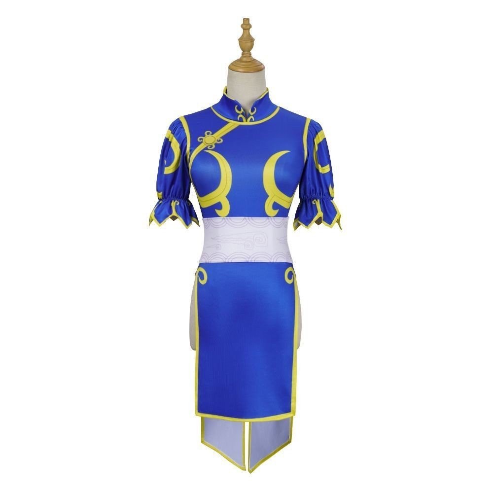 Japanese Cosplay Costume - Street Fighter Chun Li, Women's Fashion ...