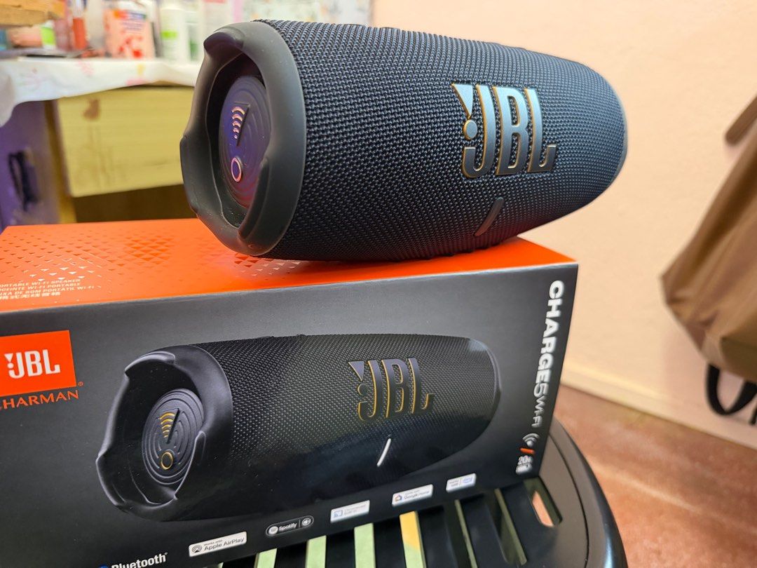 JBL Charge 5 Wi-Fi Bluetooth Speaker, Audio, Soundbars, Speakers ...