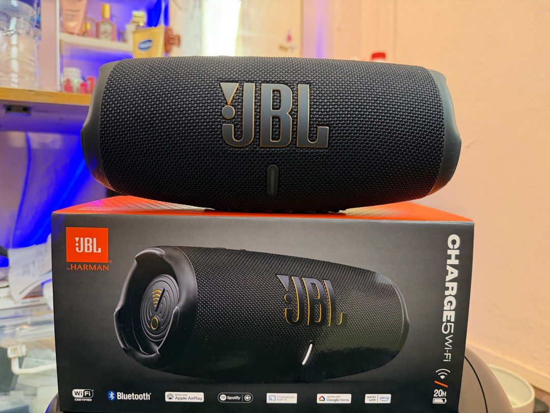 JBL Charge 5 Wi-Fi Bluetooth Speaker, Audio, Soundbars, Speakers ...