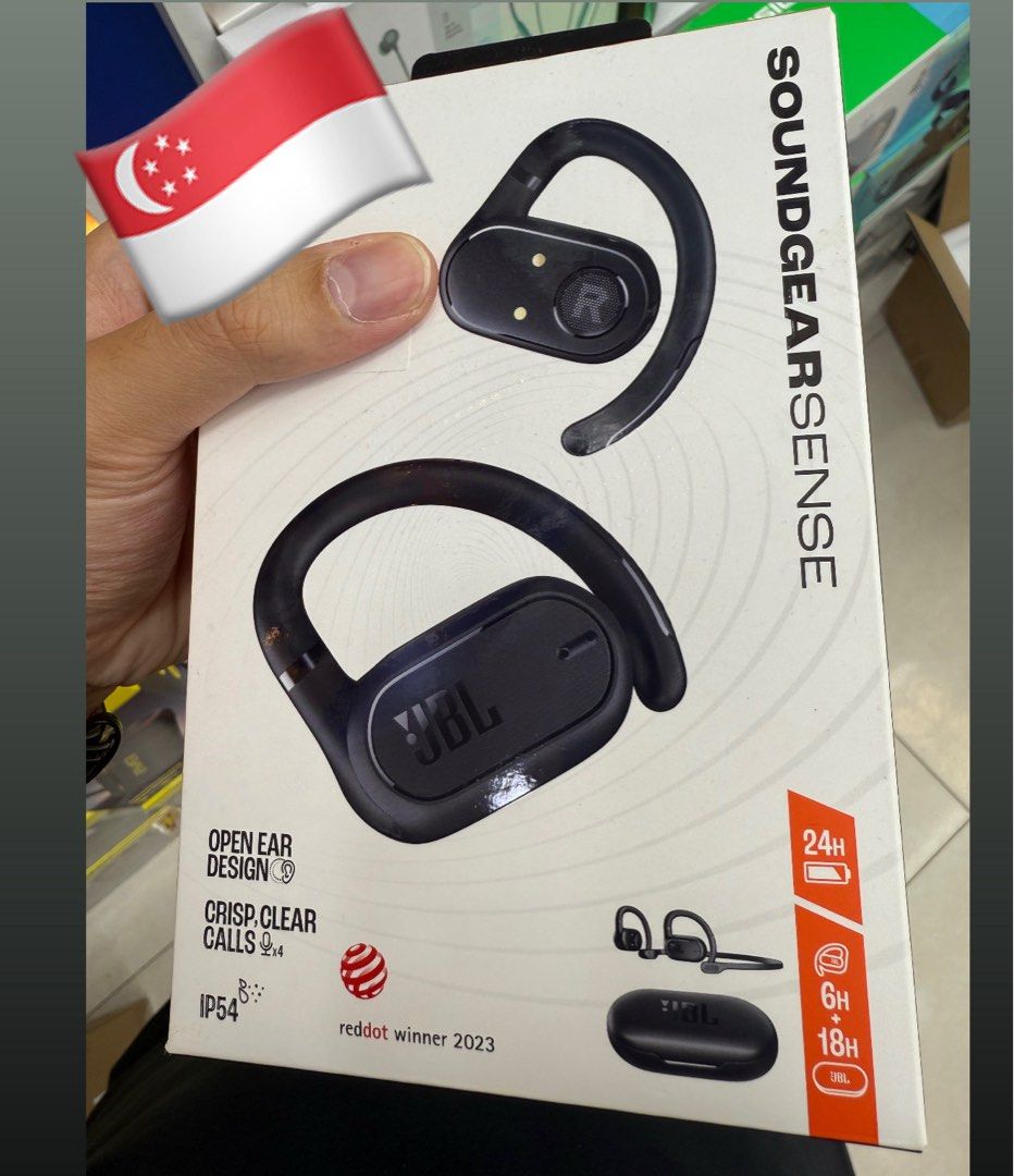 JBL Soundgear Sense Open Ear Earbuds - Brand New, Audio, Earphones on ...
