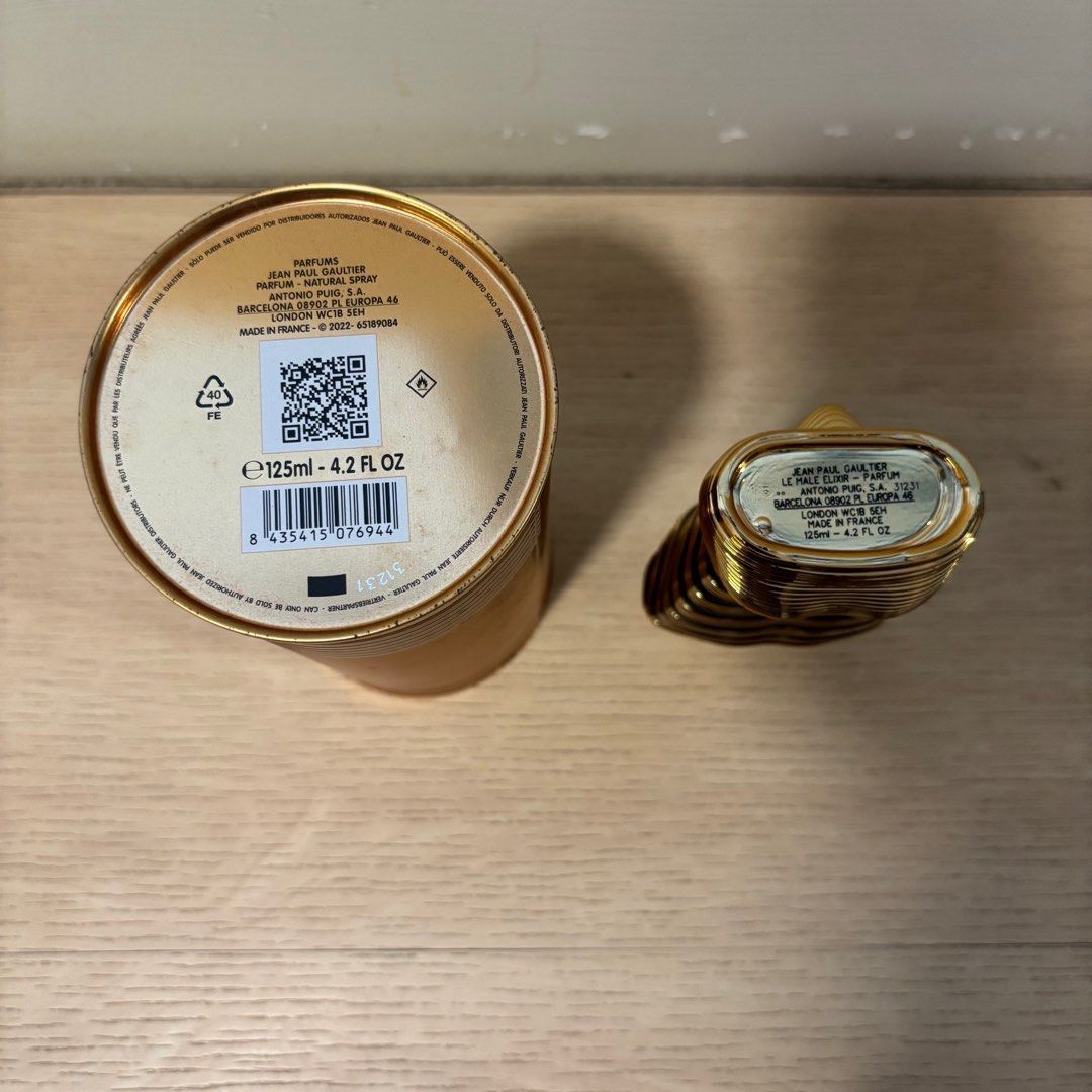 Jean Paul Gaultier Le Male Elixir 125ml, Beauty & Personal Care ...