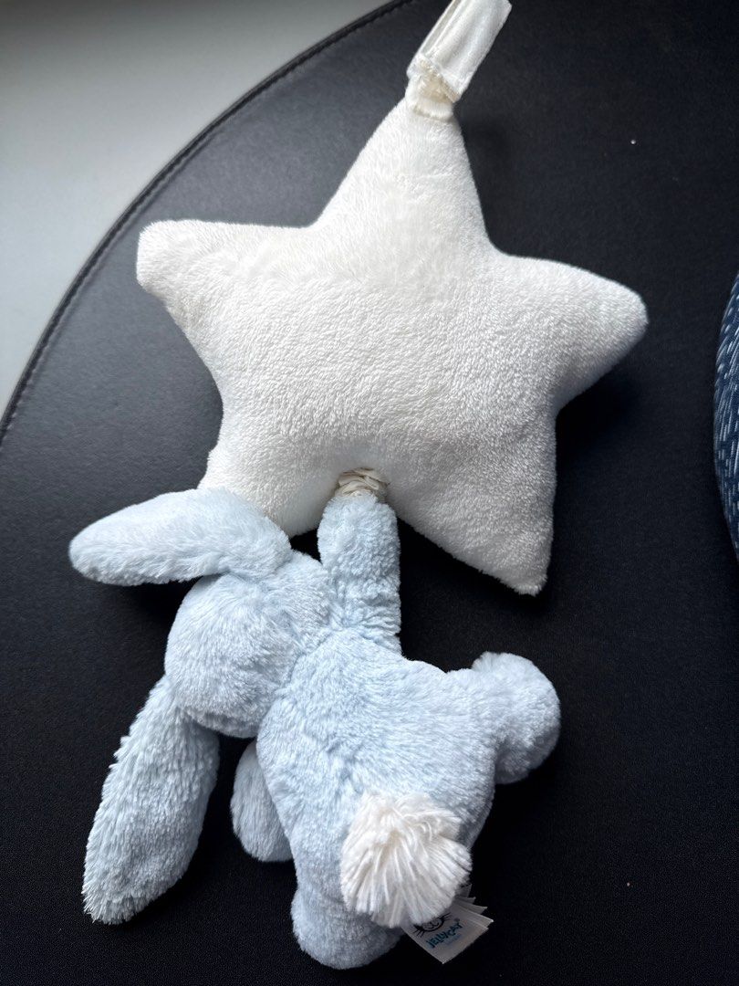 Jellycat Star and Bunny Baby Mobile, Babies & Kids, Infant Playtime on ...