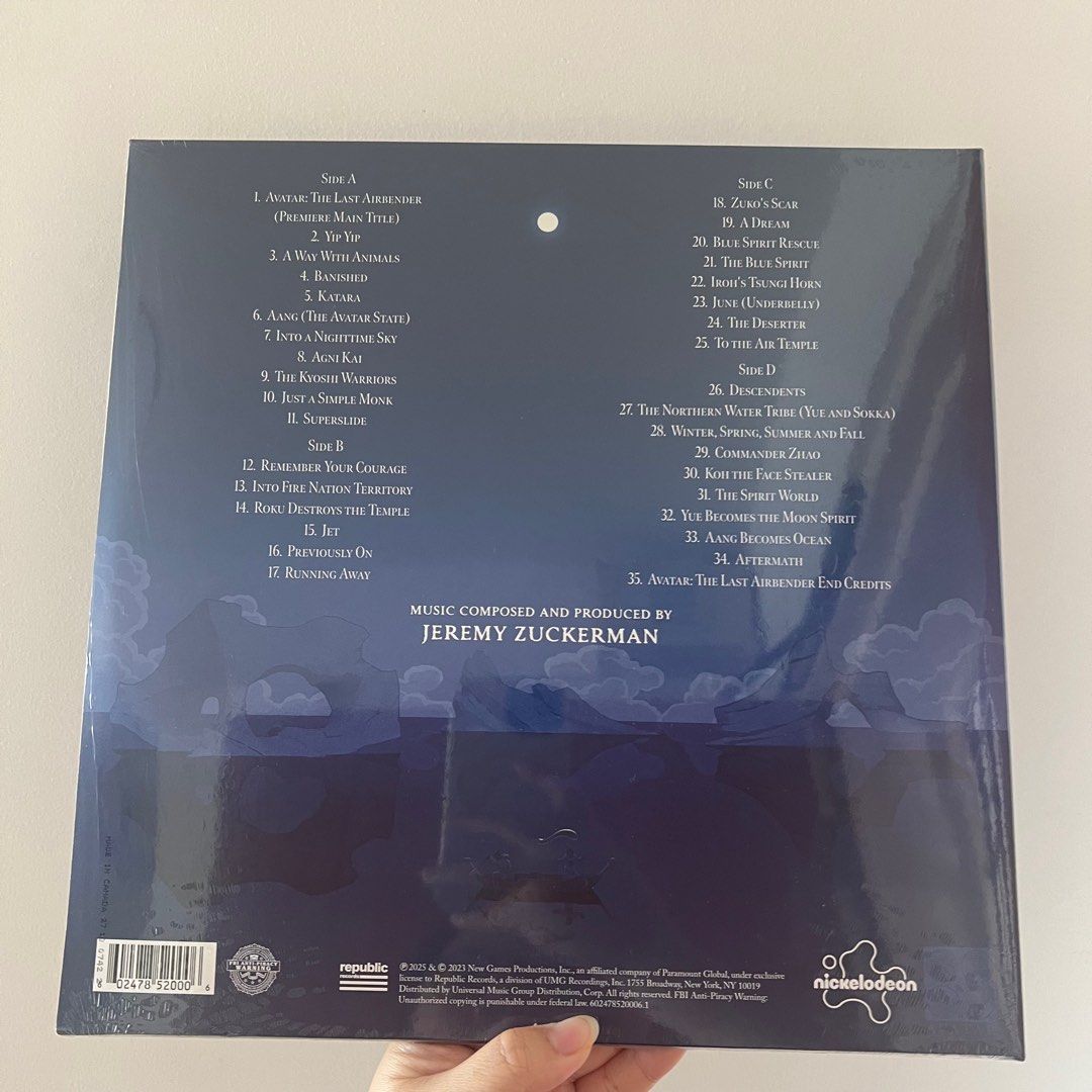 Jeremy Zuckerman - Avatar: The Last Airbender - Book 1: Water (Music ...