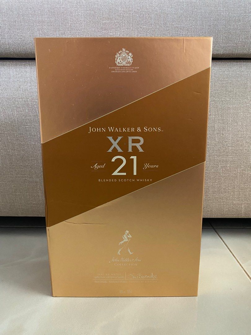 John Walker & Sons XR 21 Blended Scotch Whisky, Food & Drinks ...