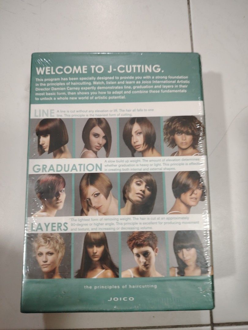Joico J-Cutting Principles of Haircutting DVD, Beauty & Personal Care ...