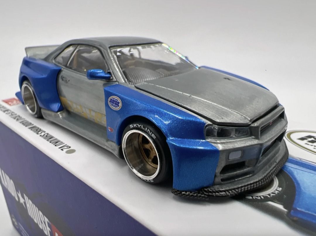 [Chase] Kaido House #158 Nissan Skyline GT-R R34 Kaido Works Shinjuku ...