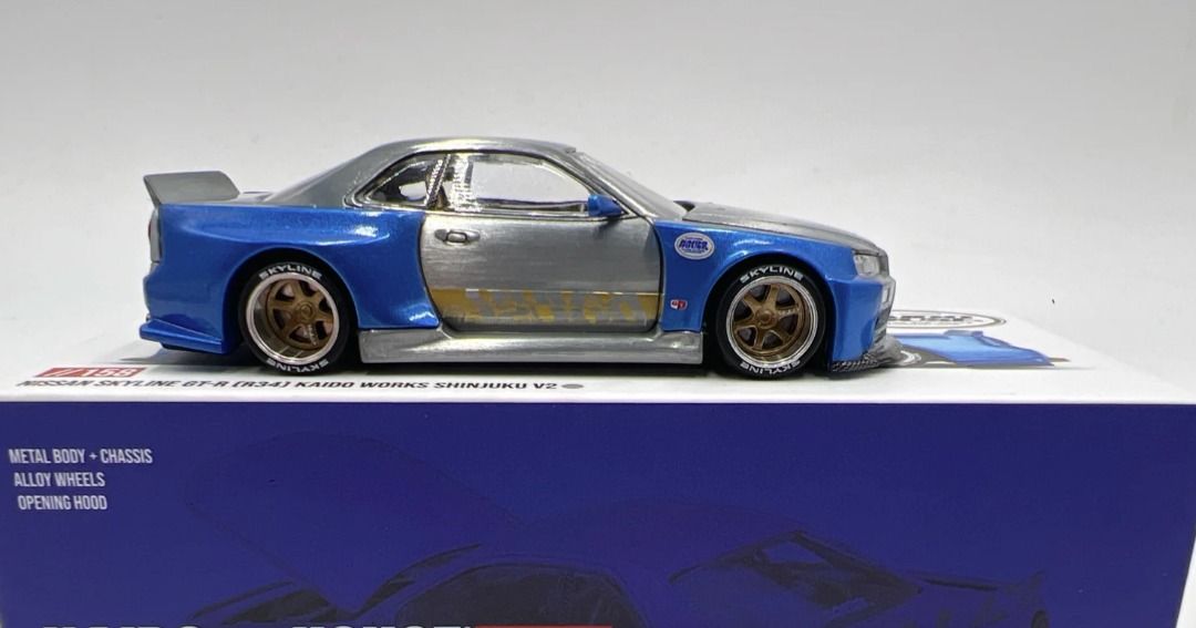 [Chase] Kaido House #158 Nissan Skyline GT-R R34 Kaido Works Shinjuku ...