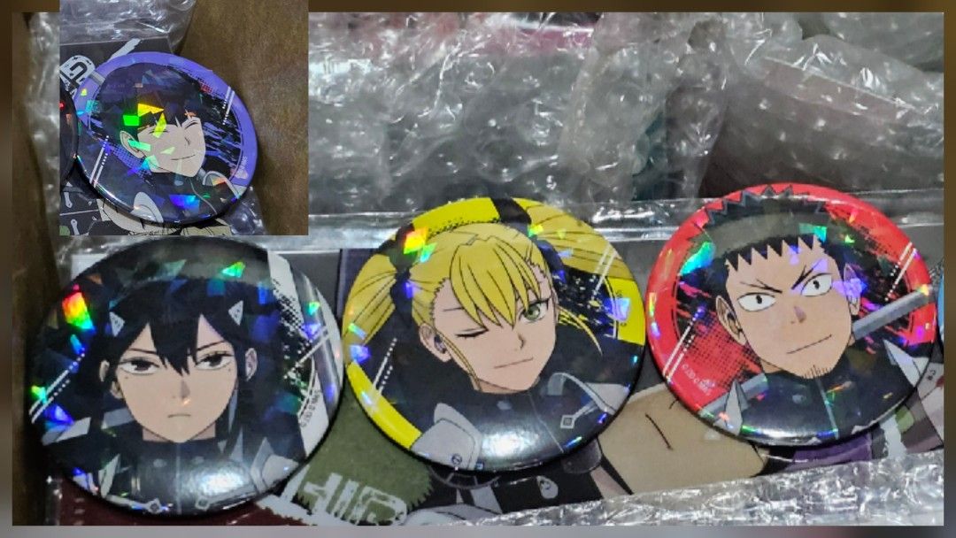 Kaiju No.8 Flag Badges, Hobbies & Toys, Memorabilia & Collectibles, Fan ...