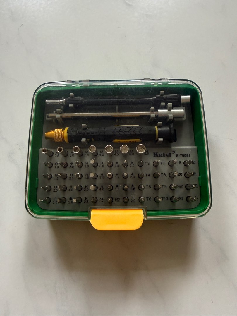 Kaisi K-T9051 Precision Screwdriver Set, Hobbies & Toys, Stationery ...