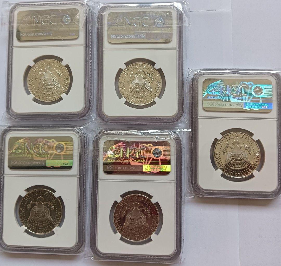 Kennedy Half Dollar ( Silver), 90% Silver content (weighs 12.5g x 90% ...