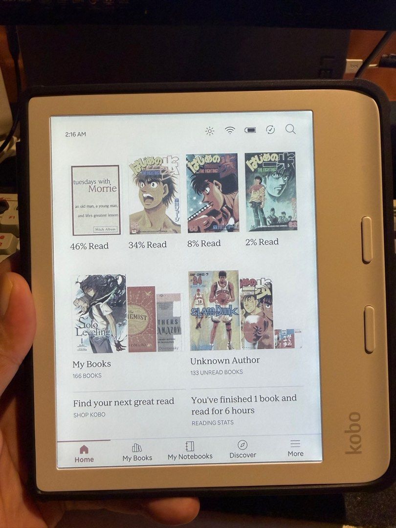 Kobo Libra Colour with Cover, Mobile Phones & Gadgets, E-Readers on ...