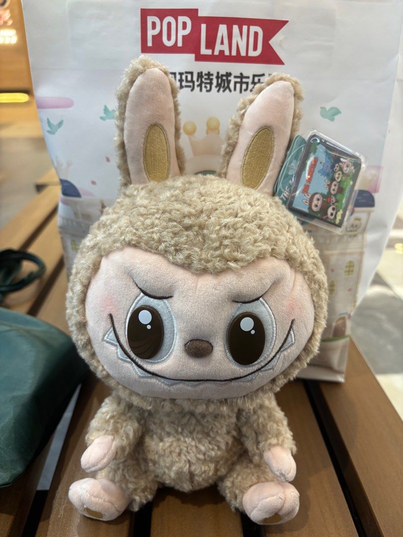 Labubu Pop Land limited edition Plush Toy, Hobbies & Toys, Toys & Games ...