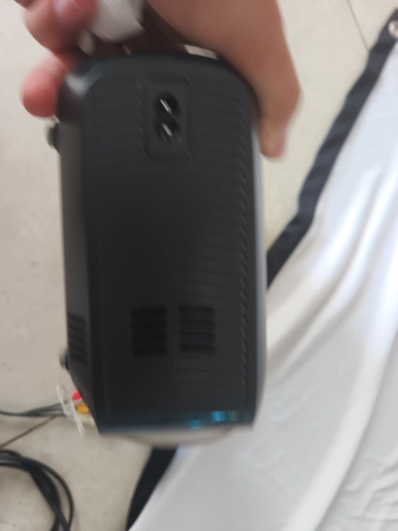 LED Projector with Screen, TV & Home Appliances, TV & Entertainment ...