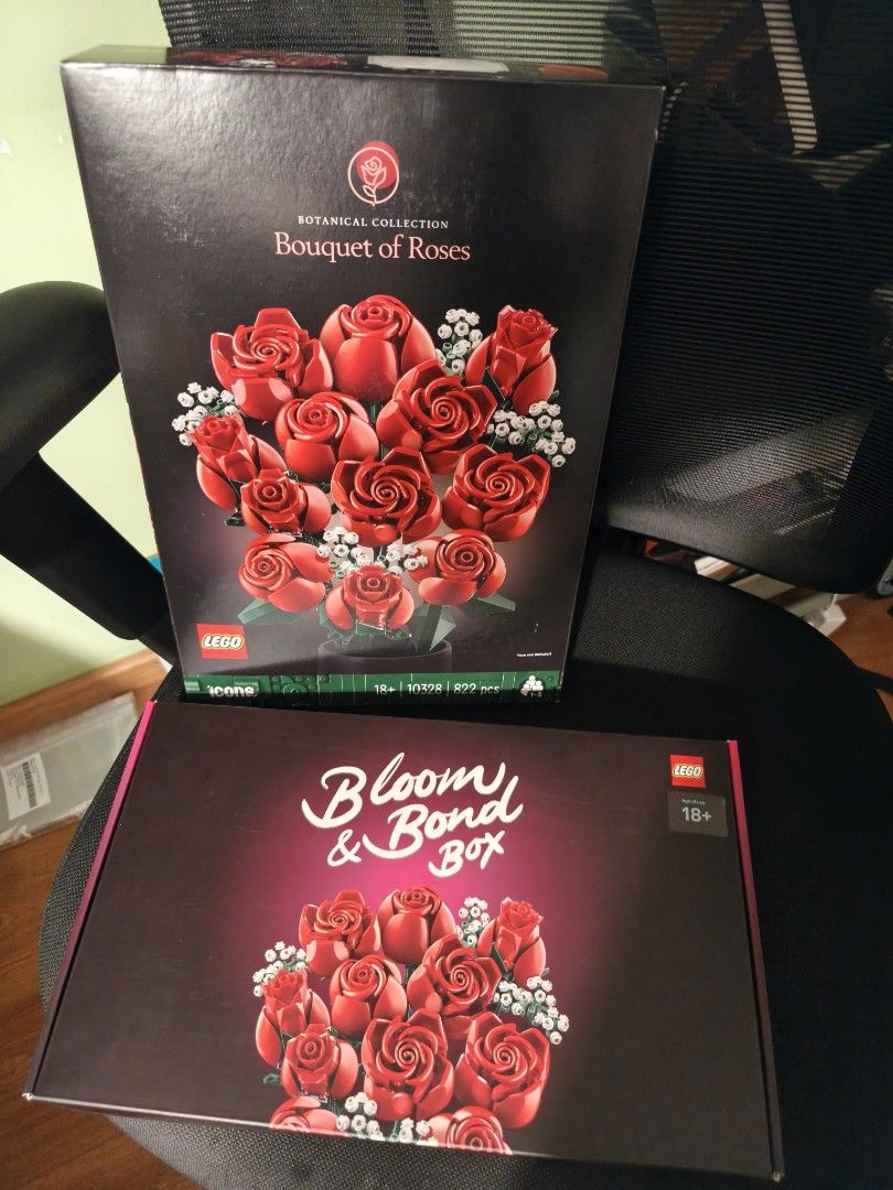 LEGO Botanical Collection Bouquet of Roses, Hobbies & Toys, Toys ...