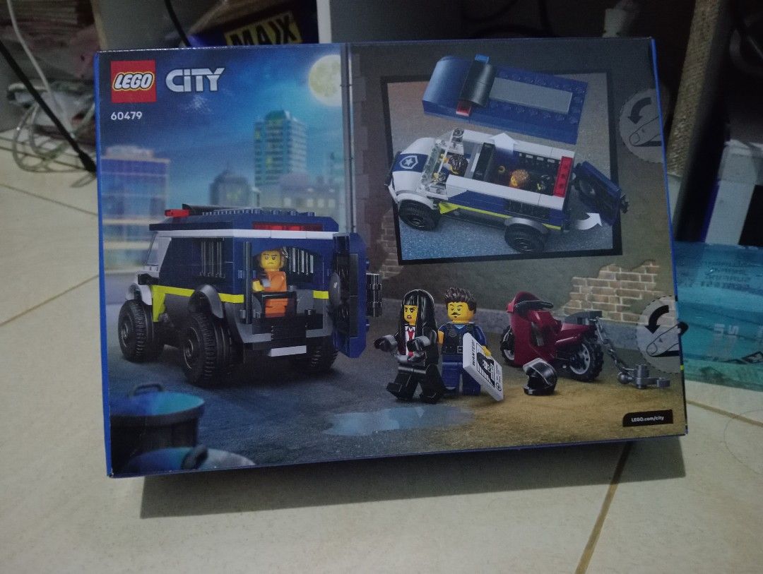 Lego City police prisonertransport Van 6+, Toys & Collectibles, Mainan ...