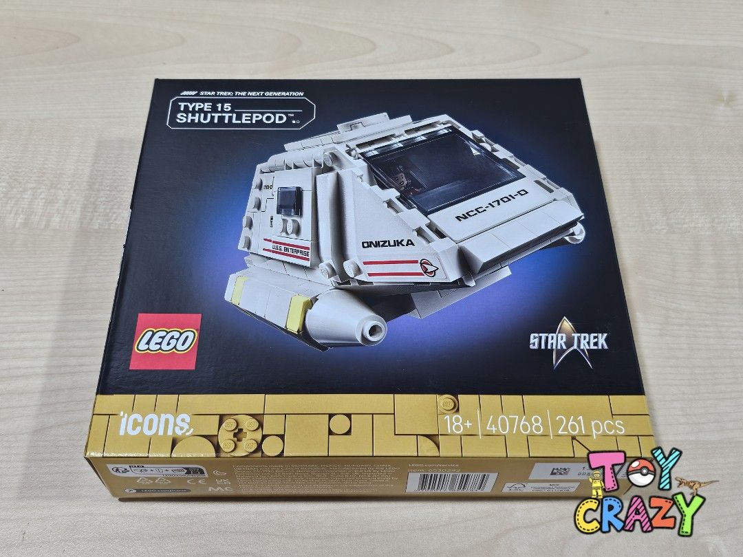 Lego icons 40768 Star Trek: Type-15 Shuttlepod, Hobbies & Toys, Toys ...