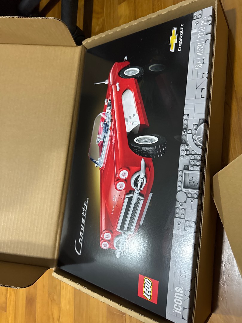 LEGO Icons Chevrolet Corvette 10321, Hobbies & Toys, Toys & Games on ...