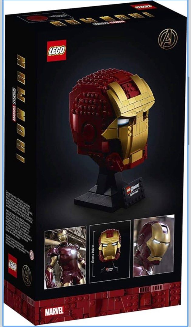 Lego Iron Man Helmet 76165, Hobbies & Toys, Toys & Games on Carousell