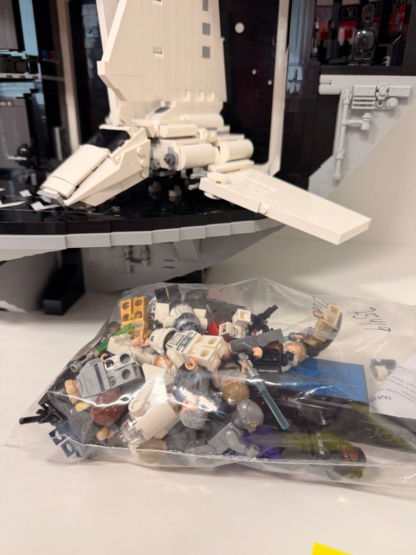 LEGO Star Wars Death Star Set (glued), Hobbies & Toys, Toys & Games on ...